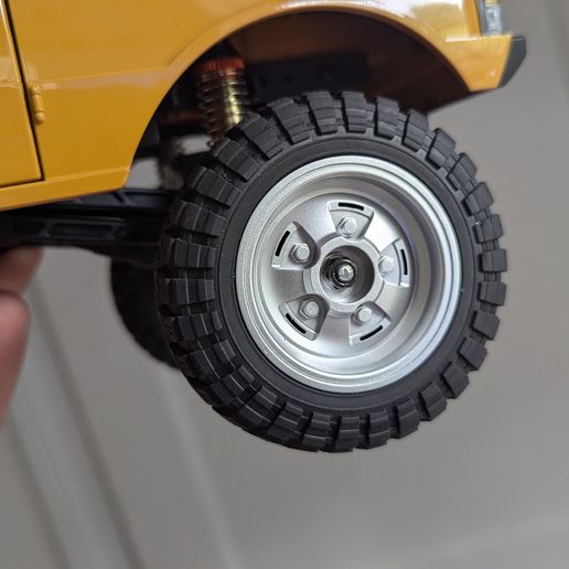 🛞 MN168 Press On Wheel Cover, More Scale Looks・Free STL File for 3D ...