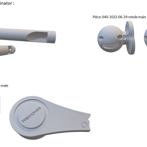 💪 Brazo y mano de Terminator・Archivo STL Gratis para ・Cults