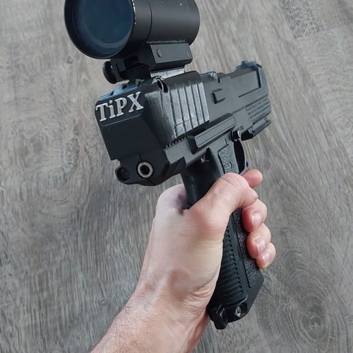 ⚽ TiPX picatiny SNAP ON adapter・ STL File for 3D printing・Cults