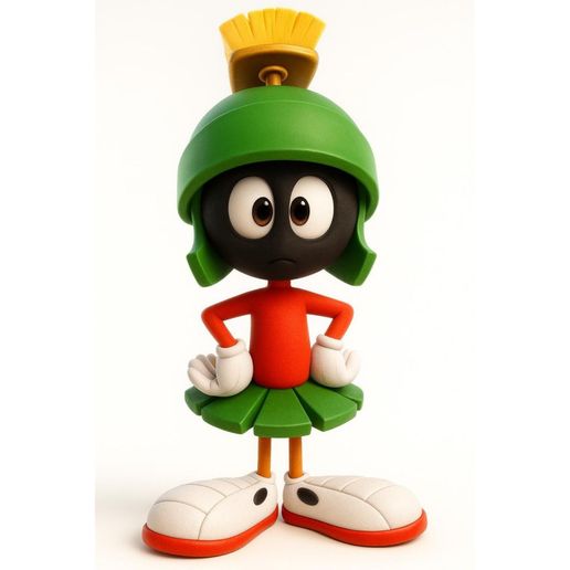 🆓 looney tunes martian・ STL File for 3D printing・Cults