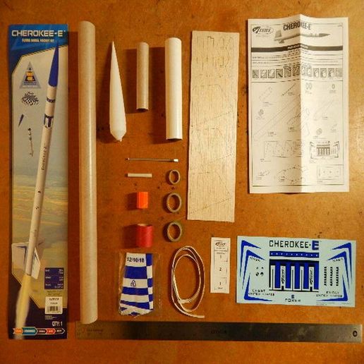 🚀 Estes Cherokee-E model rocket (kit #2408)・Free STL File for ・Cults