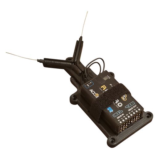 FrSky Archer Plus R10 Series, Archer R8 Pro Receiver Mount with Antenna ...