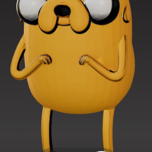 🧸 Adventure Time Jake・ STL File for 3D printing・Cults
