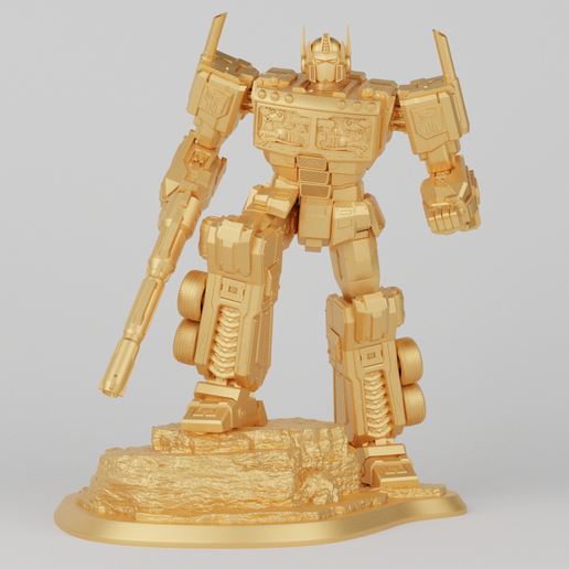 3D file Optimus prime fanart 🤖 ・3D printable model to download・Cults