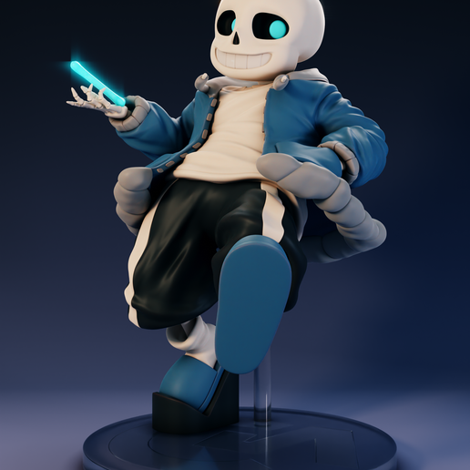 ♂️ Sans | Undertale.・ 3D File for ・Cults