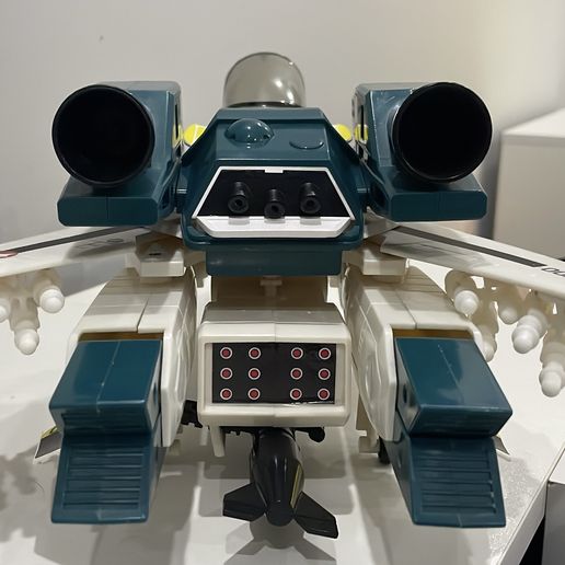 💭 Robotech Veritech Fighter Super VF-1S (Tail Fins)・ STL File for 3D ...