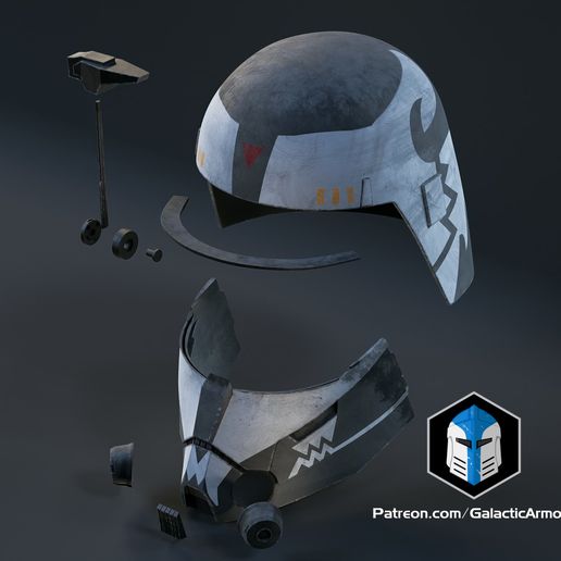 🏜️ Desert Commander Wolffe Helmet - 3D Print Files・ 3D File for 3D ...