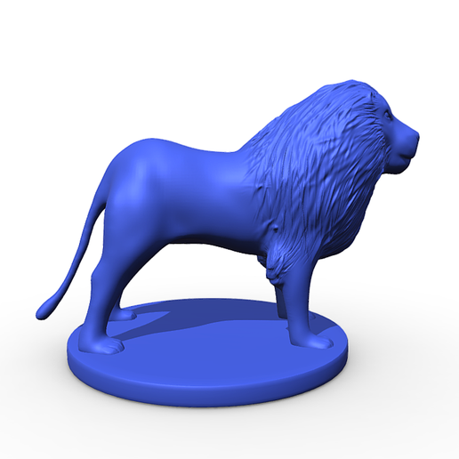 🦁 Lion・ STL File for 3D printing・Cults