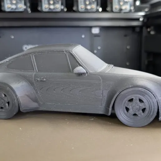 🚗 RWB Porsche 911 Turbo Wall-mounted・3D Print with the Prusa XL 3D ...