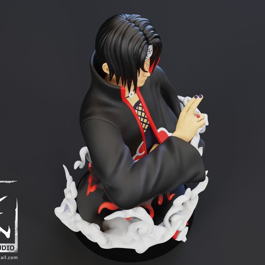 💬 Uchiha Itachi 3D printing model・ 3D File for ・Cults
