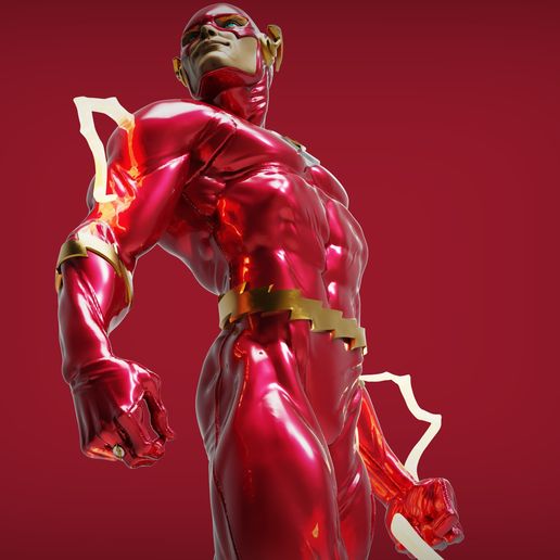 👾 The Flash SA・ STL File for 3D printing・Cults