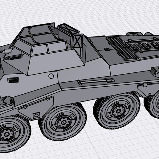 🎲 Sdkfz 234 Pack・Free 3D File for ・Cults