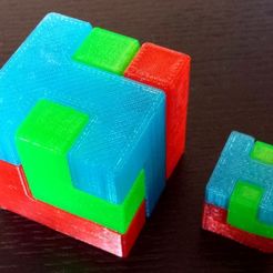 3D printing Printable Interlocking Puzzle #1・Cults