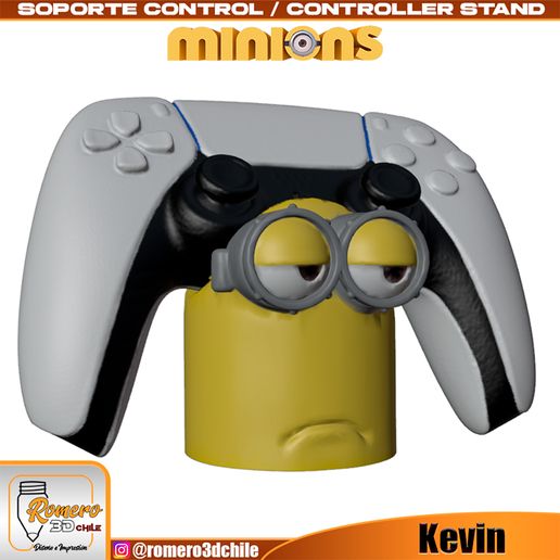 STL file Soporte Control Kevin / Minions 🎛️ ・3D print design to ...