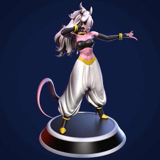🤖 Android 21 3D print model・ 3D File for ・Cults