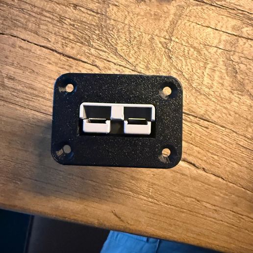 🔌 Bulkhead Anderson Plug・ STL File for 3D printing・Cults