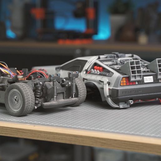 🚗 DKS Pro - Chasis 4WD 1:10 Adaptable・Archivo STL para Impresión 3D・Cults