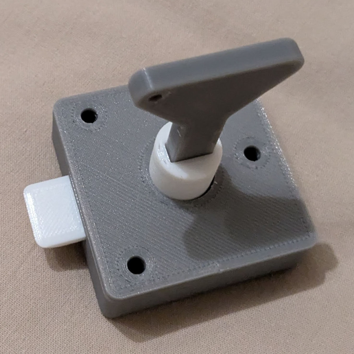 Fichier STL Serrure coffret EDF / ENEDIS Paninter 🏠 ・Design pour ...