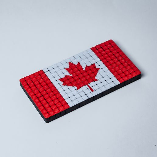 🇨🇦 Flappy Canadian Flag - Another floppy-like design・Free STL File for ...
