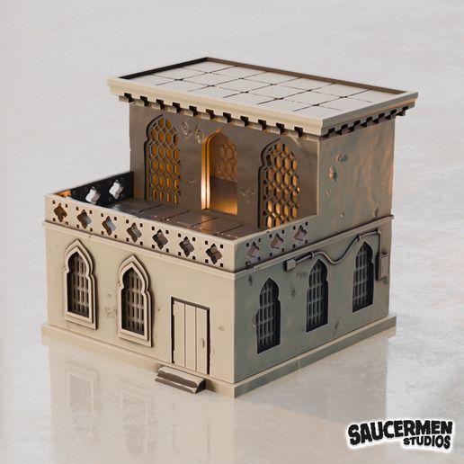🎲 Edificios de Oriente Medio BUNDLE・Archivo 3D para Impresión 3D・Cults