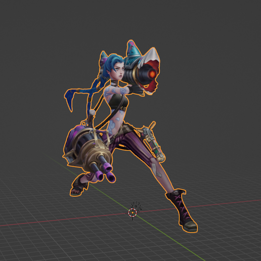 STL file Jinx League of legends 🎲 ・3D printer model to download・Cults