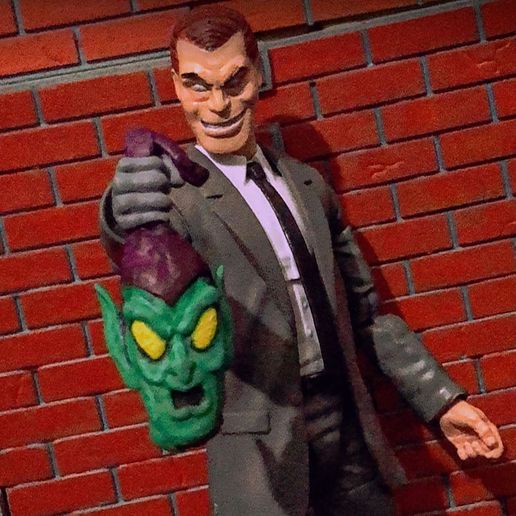 👺 Norman Osborn Headsculpts/Mask 90's Animated series・ STL File for 3D ...