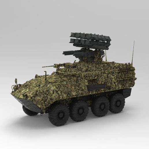 OBJ file APC 🪖 ・Model to download and 3D print・Cults