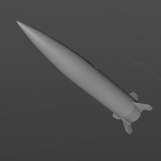 🗺️ American MGM-168A surface-to-surface missile 3D model material・ STL ...