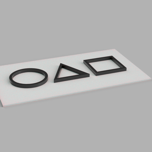 🦑 Squid Game Invitation Card・Free STL File for 3D printing and CNC ...