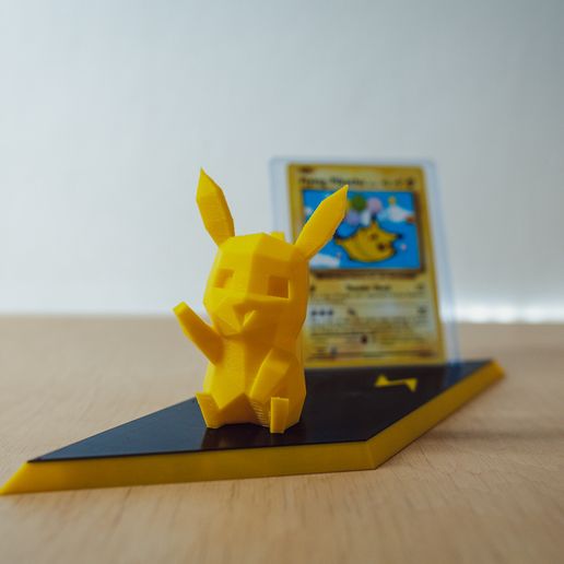 🐉 Pokemon Card Stands・Free 3D File for 3D printing・Cults