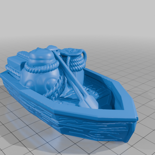 👹 Rowboat + Rowboat Mimic (DND / TTRPG)・Free STL File for 3D printing・Cults