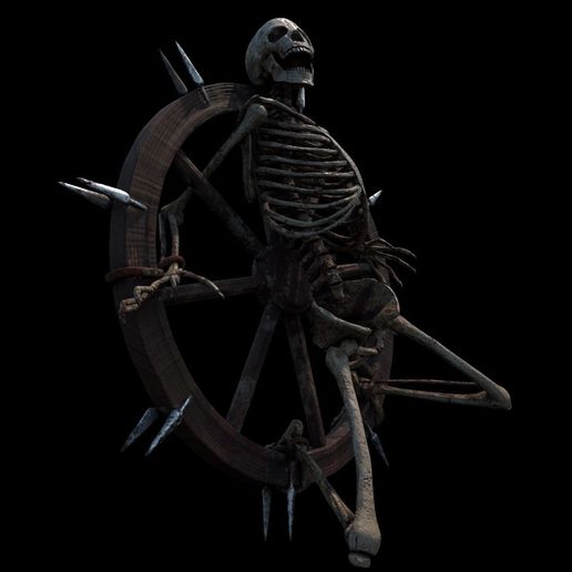 🛞 Wheel Skeleton・Free STL File for 3D printing・Cults
