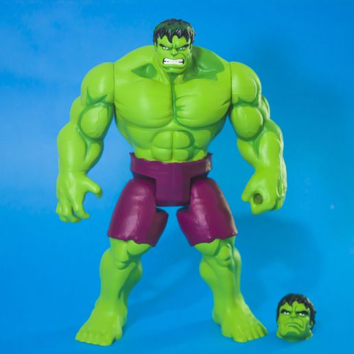 🧸 Marvel Comics - Hulk Assembly Articulated flexy・ 3D File for 3D ...