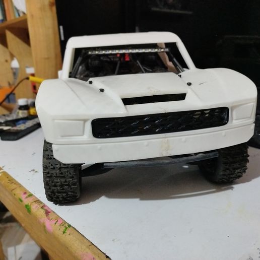 🏆 Trophy Truck Body for RC Losi Baja Rey 1/10・ STL File for 3D printing ...