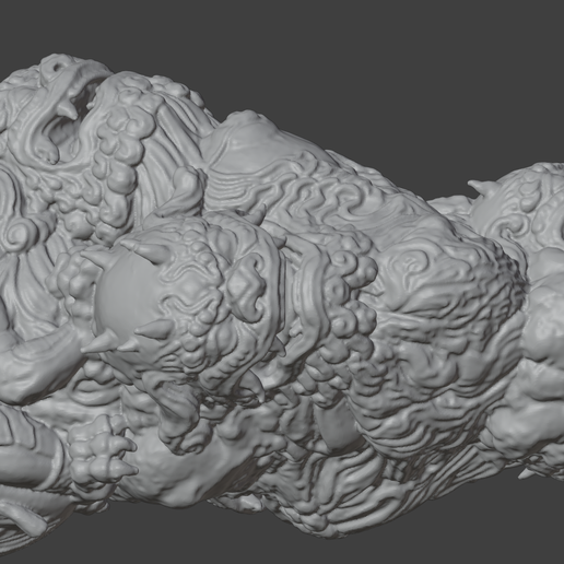 STL file Wind Bear Staff - Black Myth Wukong 🌬️ ・3D print object to ...