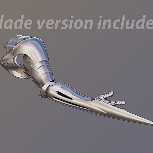 💪 Edward Elric automail arm Fullmetal alchemist cosplay - [3D print ...