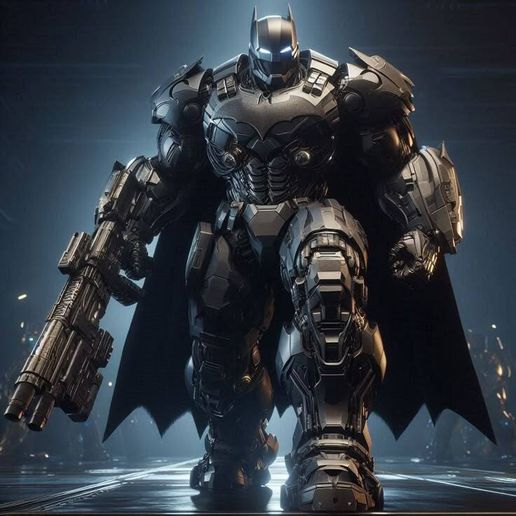 🤖 Batman - BAT-MECH MK-Ø, exo-suit. Limited edition collectible figure ...