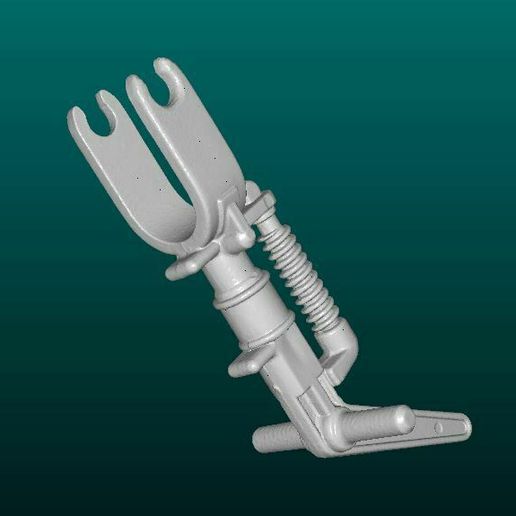 🐦 Night Raven (1986) Rear Strut Set・ STL File for 3D printing・Cults