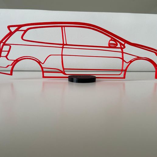 👤 Type R EP3 silhouette・ STL File for 3D printing・Cults