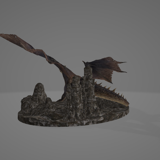 👹 MONSTER HUNTER FATALIS FIGURE・ STL File for 3D printing・Cults