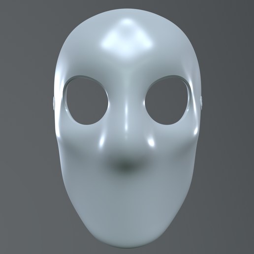 🎃 A simple mask・ STL File for 3D printing・Cults