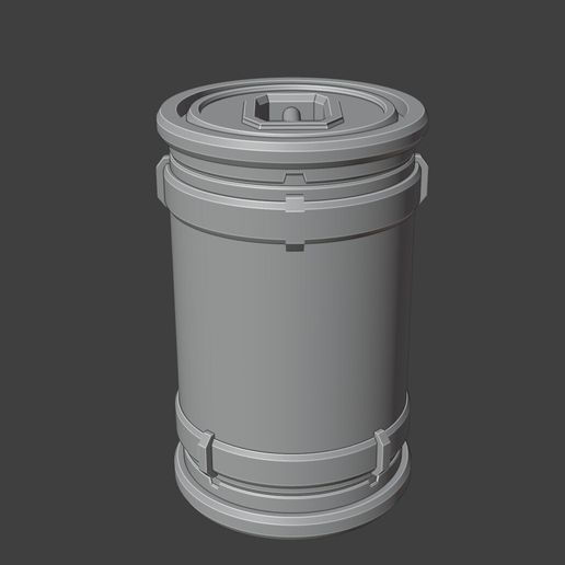 ⚔ Barrel for your terrain・Free STL File for 3D printing・Cults