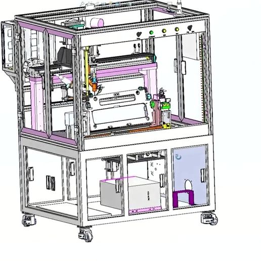⚙️ Automatic 7-Axis Rotary Welding Machine 3D CAD Model | Dedicated ...