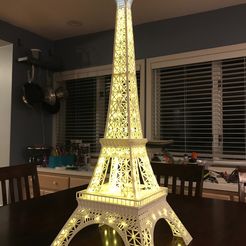 3D printing Eiffel Tower HD • made with solidworks・Cults