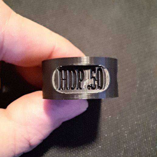 👊 HDP .50 PUNCH BUTTON・ STL File for ・Cults