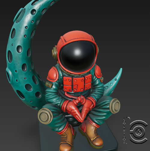astronaut tentacles