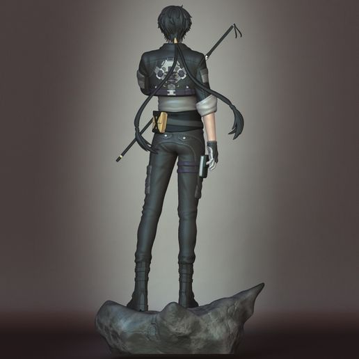 ♂️ Male Rover - Main Character Wuthering Waves stl 3d print・ 3D File ...