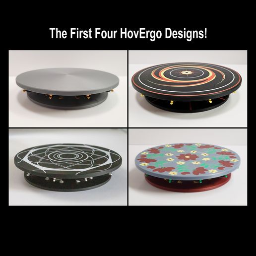 🐁 HovErgo Mouse Pad - Standard Edition (Remix Base)・Free STL File for ...