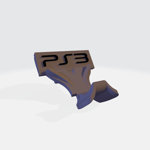 🎮 Playstation Controller PS3 Shelf Display・ 3MF File for 3D printing・Cults