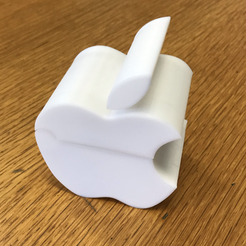 3D printable Apple Logo Flip-top Box・Cults